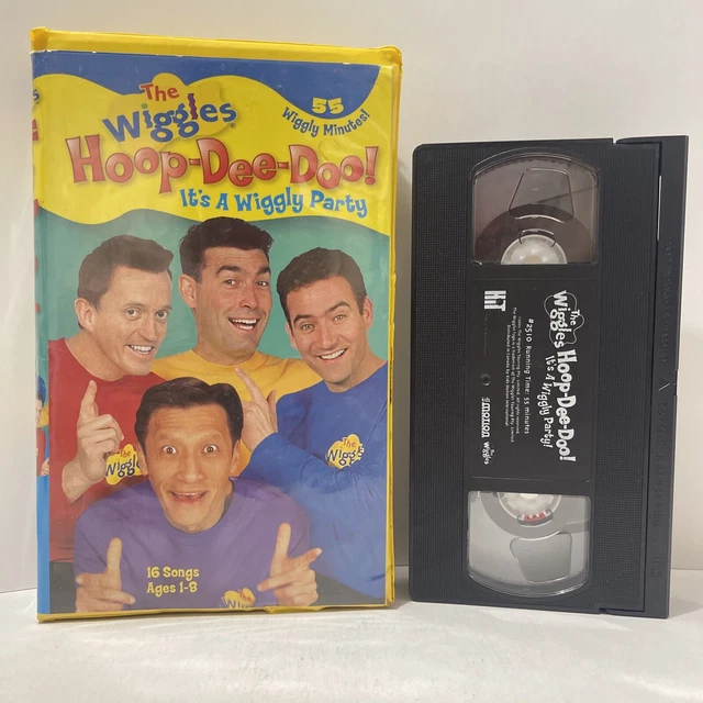 THE WIGGLES HOOP-DEE-DOO (VHS Tape 2002) It's A Wiggly Party Kids Songs ...