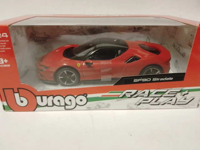 BURAGO BBURAGO FERRARI SF90 Red 1/24 18-26028 EUR 24,70 - PicClick DE