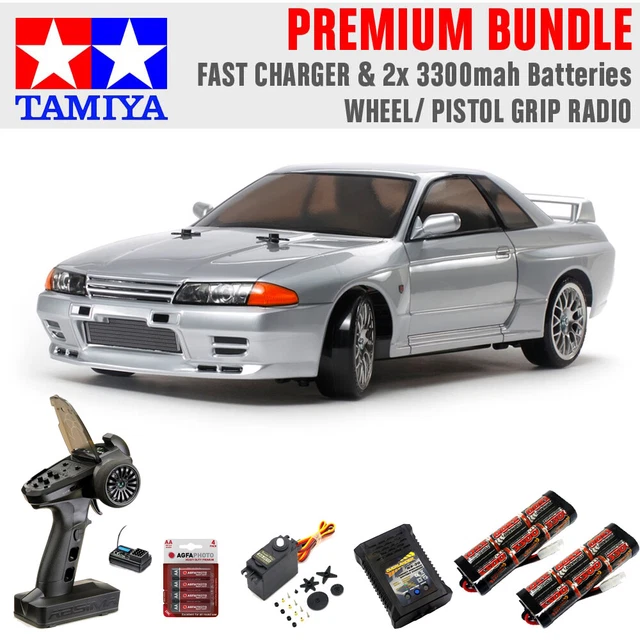 TAMIYA RC 58651 Skyline GT-R (R32) Drift Spec TT-02D 1:10 Premium Wheel ...