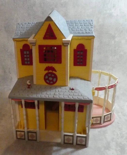 SABRINA THE TEENAGE Witch Dolls House Spellman Family Home Plastic 2000 ...