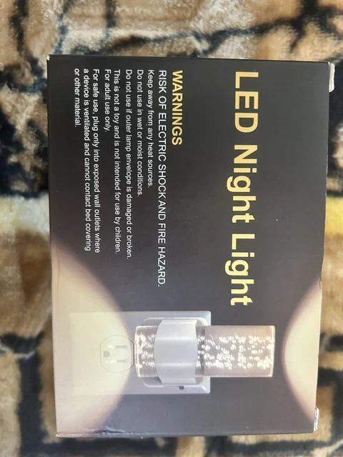 LED NIGHT LIGHT 2-Pack Automatic Dusk to Dawn Sensor, Energy-Saving, UK ...