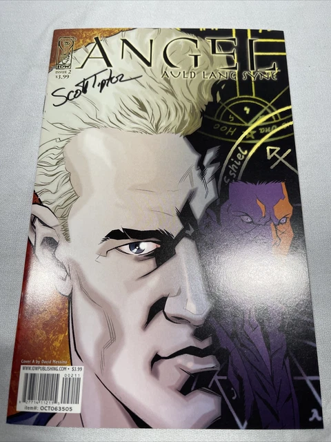ANGEL IDW ISSUE #2 Auld Lang Syne Comic Signed By Scott Tipton $49.99 ...