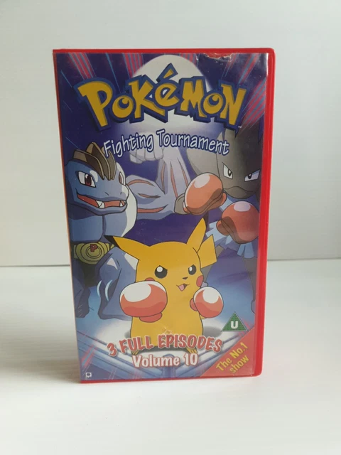 POKEMON TV SERIES - Fighting Tournament Volume 10 (VHS, 2001) £2.99 ...
