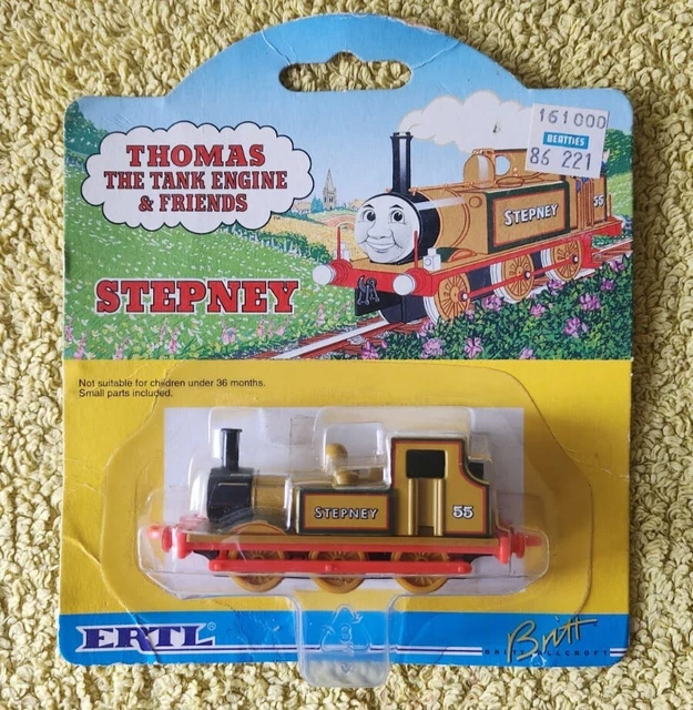 THOMAS THE TANK Engine & Friends ERTL STEPNEY TRAIN DIECAST NEW AND ...