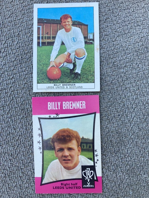 BILLY BREMNER FOOTBALL Collectors Cards X 2 Leeds United £0.99 ...