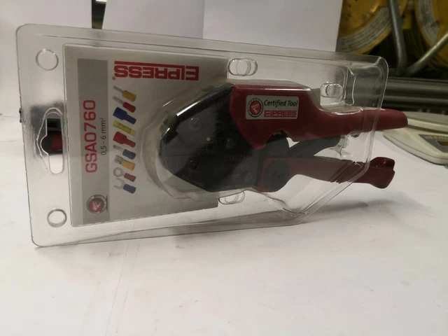 ELPRESS MINIFORCE CRIMP Tool GSA0760 0.5-6mm² *NEW* £129.99 - PicClick UK