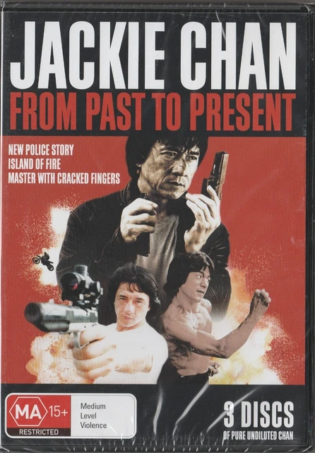 JACKIE CHAN COLLECTION - Past To Present (DVD, 2006, 3-Disc Set) Region ...