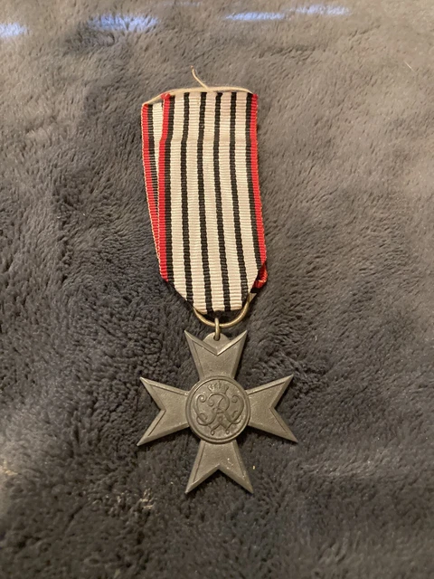 WW1 WWI IMPERIAL German Military Prussian Merit Cross for War Aid ...