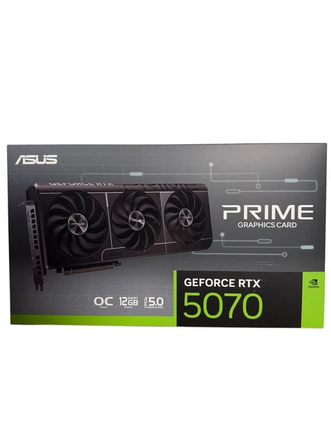 ASUS PRIME GEFORCE RTX 5070 12GB GDDR7 OC Edition EUR 849,99 - PicClick DE