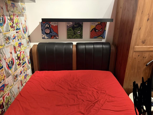 GREAT QUALITY USED Bed Frame And Book Shelf £31.90 - PicClick UK