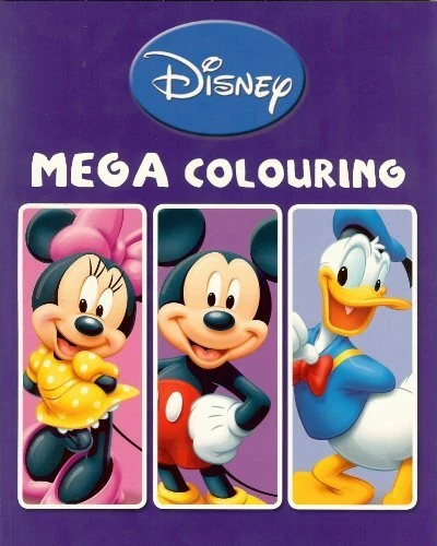 DISNEY MICKEY MOUSE Clubhouse: Mega Story Colouring Book-no name £5.46 ...