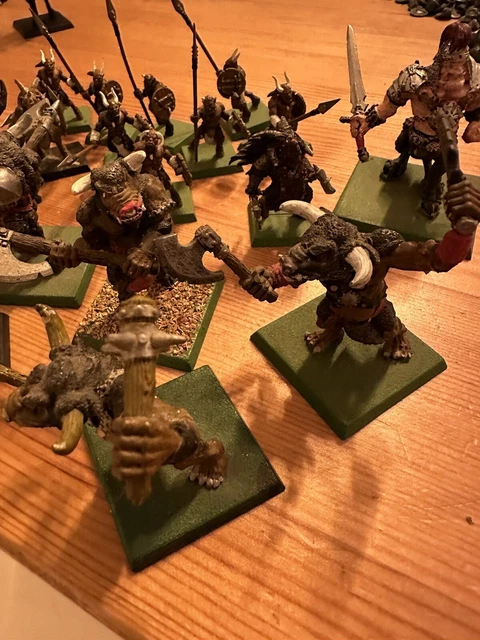 WARHAMMER ARMÉE CENTAURE Minotaure, Warcry, Frostgrave, Lord, Doombull ...
