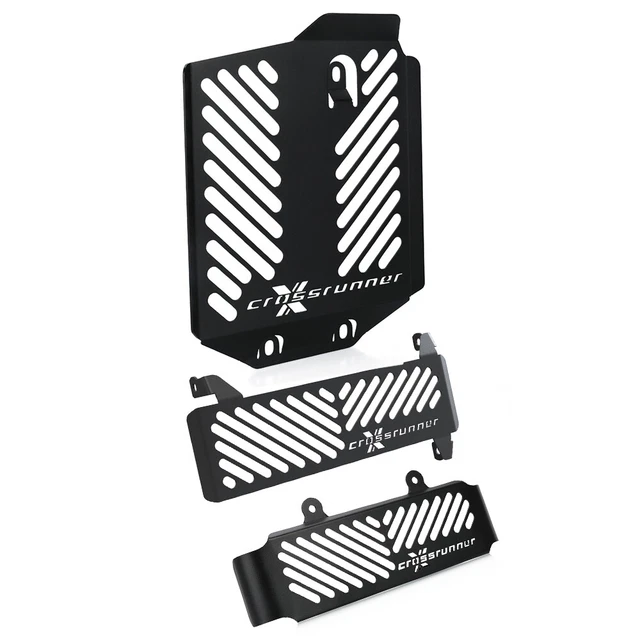 OIL COOLER GUARD Upper and Lower Radiator Guard For Honda VFR 800 X ...