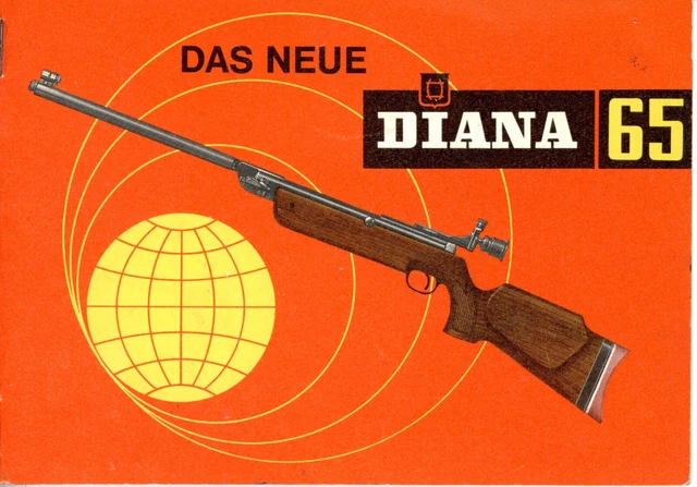 BEDIENUNGSANLEITUNG DIANA LUFTGEWEHR MODELL 65 User Manual Anleitung ...