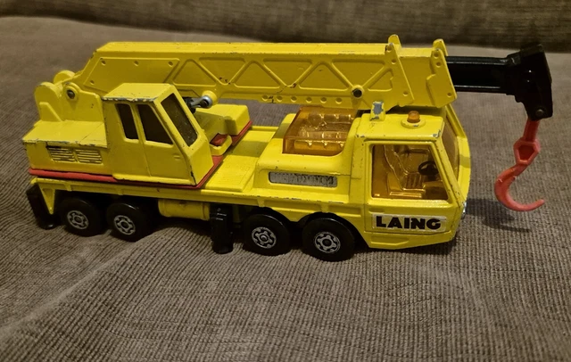1974 MATCHBOX SUPER Kings Hercules Mobile Crane K-12 LAING Diecast ...