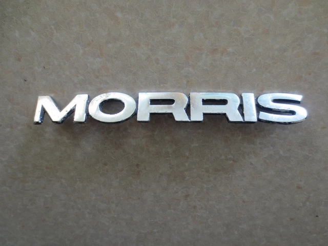 ORIGINAL MORRIS CAR metal badge / emblem -- -- --- EUR 25,49 - PicClick FR