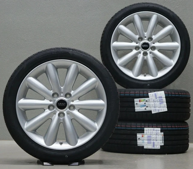 ORIGINAL MINI COOPER F55 F56 F57 17 Zoll Sommerreifen Cosmos Spoke 499 ...