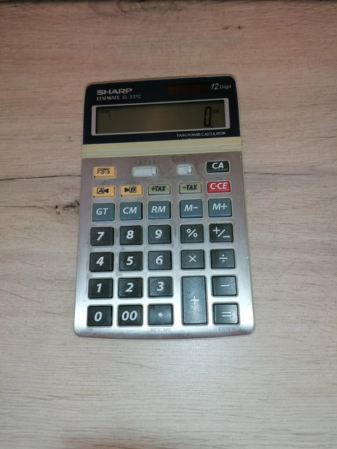 SHARP EL-330E BASIC Calculator £11.12 - PicClick UK