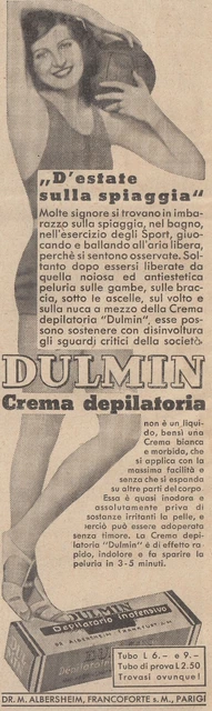 V3625 CRÈME DÉPILATOIRE Dulmin - 1932 Publicité Période - Vintage Advertising EUR 4,90 - PicClick FR