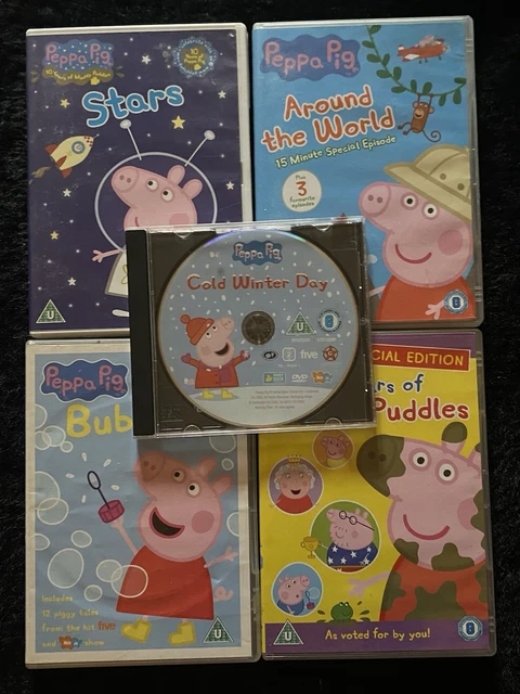 PEPPA PIG DVD Bundle £9.73 - PicClick UK