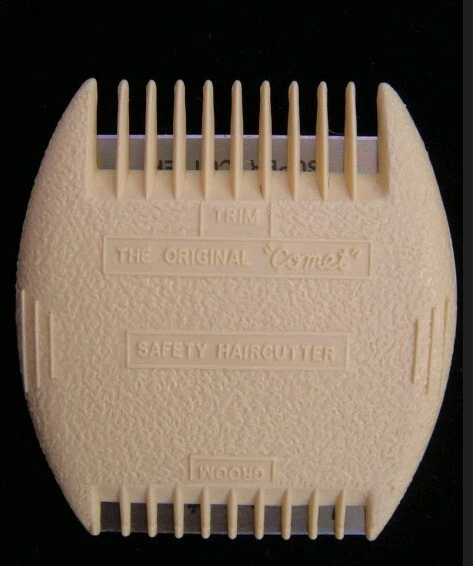 1960'S COMET 4IN1 SAFETY HAIR CUTTER RAZOR (CUTS TRIMS GROOMING SHAVE ...