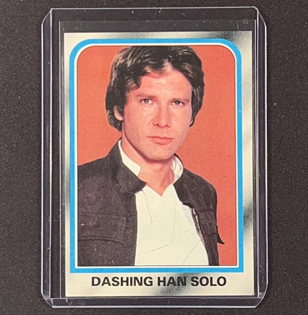HAN SOLO STAR Wars The Empire Strikes Back 1980 Topps Movie Trading ...