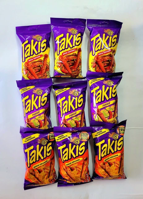 🔥 9X TAKIS A90g 🔥 Takis Ninja Teriyaki, Takis Feugo, Takis Queso ...