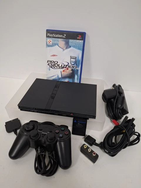 SONY PLAYSTATION 2 Slim Console Leads Controller Memory Card & 1 Game £48.99 - PicClick UK