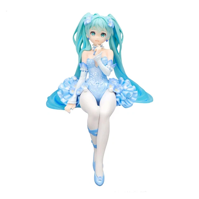 FURYU HATSUNE MIKU Flower Fairy nemophila Pail Blue Color Ver. Fig. 15 ...
