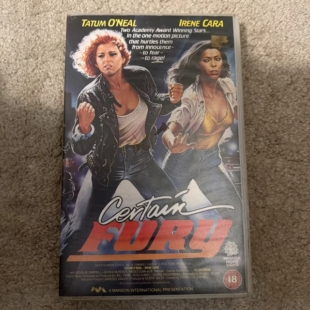 V RARE CERTAIN Fury Vhs Ex Rental Big Box Video Tape Vintage Medusa £16 ...