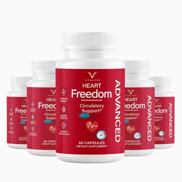 HEART FREEDOM BLOOD Support Pills for Managing Blood Sugar & Pressure ...