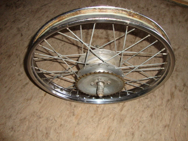 ROUE ARRIÈRE 18 pouces Motobécane / Motoconfort AV92 / AV93 / AV94 EUR ...
