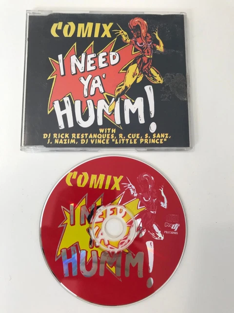 COMIX I NEED Ya Humm! REMIXES AUS CD MAXI SINGLE 1996 *Rare* Pro DJ Ya ...
