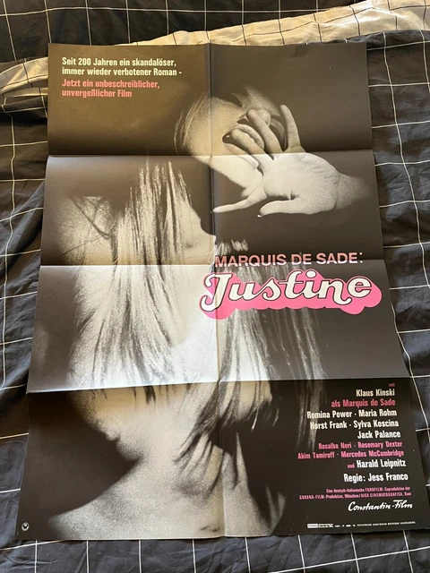 FILMPLAKAT KINOPLAKAT KINOPOSTER original Jess Franco Marquis De Sade ...