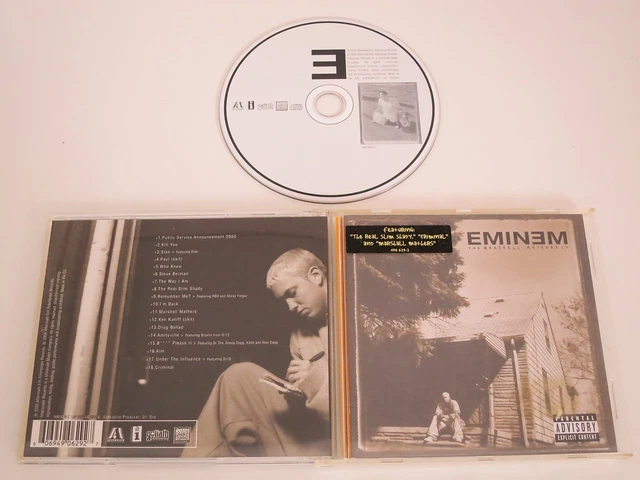 EMINEM/THE MARSHALL MATHERS (Aftermath-Interscope 490 629-2) CD Album ...