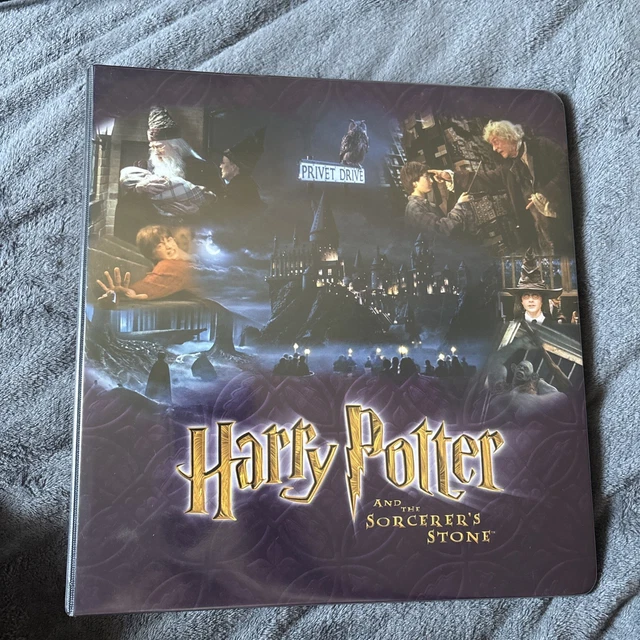 HARRY POTTER SORCERERS Stone Binder Complete Set By Artbox Great ...