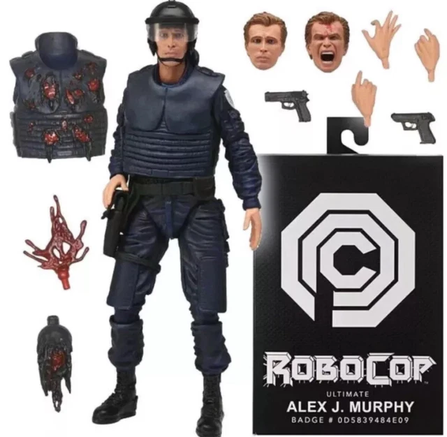 NECA ROBOCOP ALEX Murphy OCP Uniform 7" Ultimate Action Figure Model ...