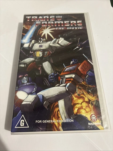 TRANSFORMERS THE MOVIE 1986, 2003 Vhs $50.00 - PicClick AU