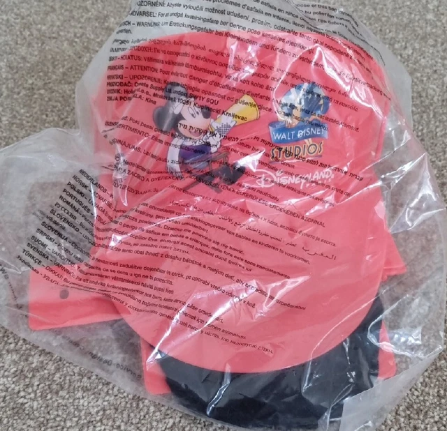 MCDONALDS HAPPY MEAL Toy Hat Red,Walt Disney Studios Disneyland Paris ...