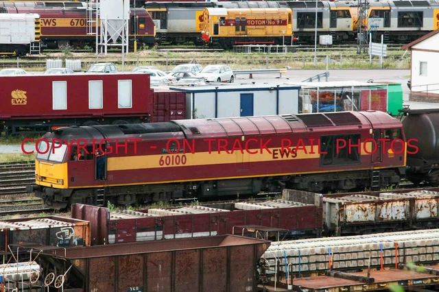 UK RAILWAY PHOTOGRAPH Of Class 60 60100. Rm60-520 £1.70 - PicClick UK