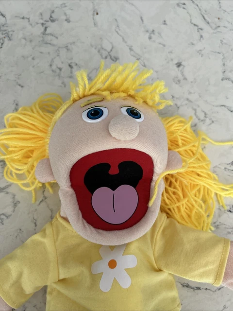 SILLY PUPPETS KATIE hand puppet Funny Puppet Big Mouth Kids Fun Plush ...