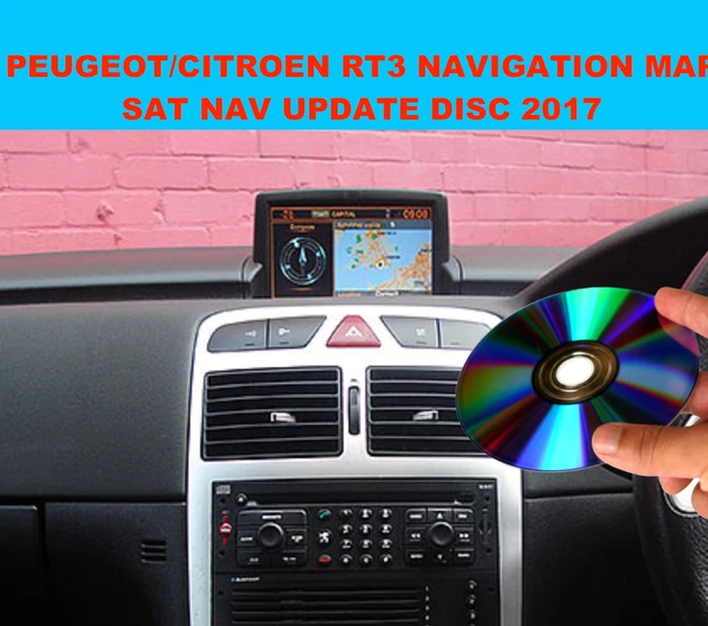 SAT NAV CD Disc for Peugeot/Citroen with RT3 Navigation Latest 2017 £16 ...