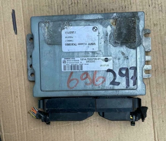 BMW MINI COOPER One Engine Control Unit Ecu 7553735 1214-7553735-01 ...