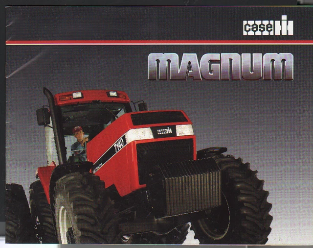 CASE IH 7100 Series "MAGNUM" Tractor Brochure Leaflet £7.50 - PicClick UK