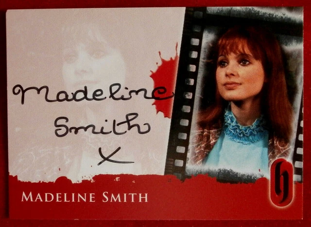 HAMMER HORROR - Madeline Smith - Personally Signed Autograph Card - A6 ...