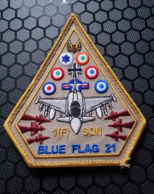 RAF - NO 1 Squadron Lossiemouth - Typhoon - Blue Flag 2021 - Spearhead ...
