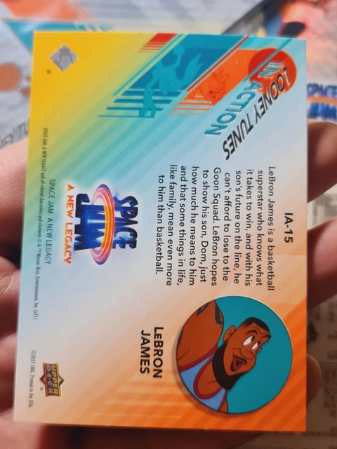 LEBRON JAMES 2021 Space Jam A New Legacy Looney Tunes In Action ...