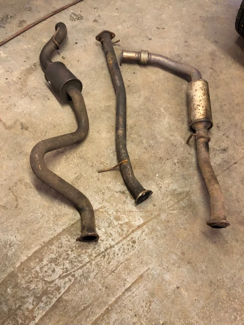 LAND ROVER TD5 110 Exhaust Down Pipe/ system £25.00 - PicClick UK