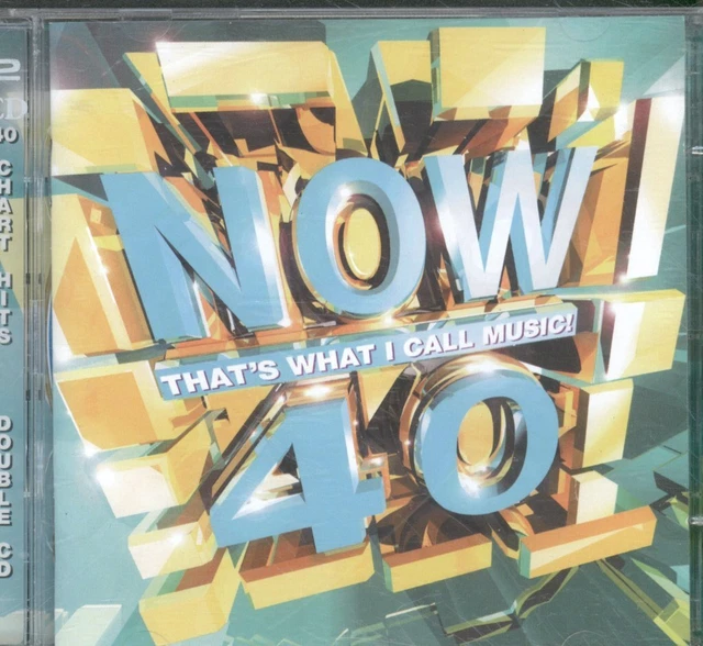 VARIOUS ARTISTS NOW That's What I Call Music! 40 double CD UK Virgin ...