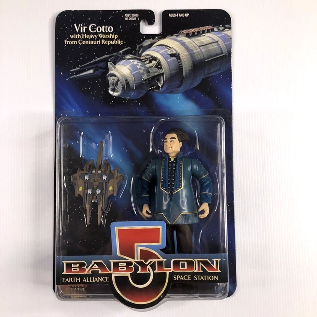 BABYLON 5 VIR Cotto with Heavy Warship Centauri - 1997 Figurine - New ...